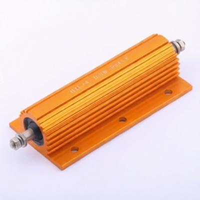 China High Power Aluminum Shell Resistor Milliohm HoRX-100W-85mR-1% Silicon Copper Film Construction for sale