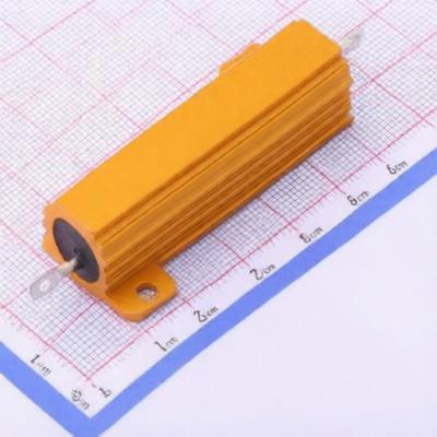 China heat dissipation Milliohm HoRX-50W-50mR-5% resistor with compact aluminum shell and high power rating for sale