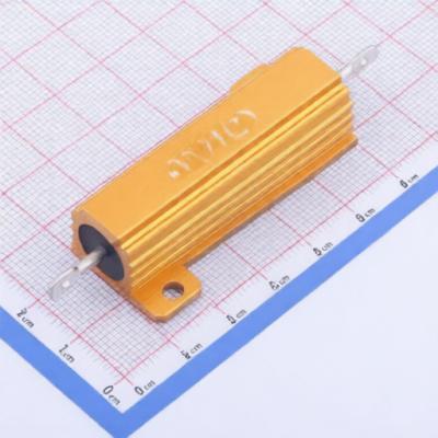 China Compact Size Milliohm HoRX-50W-14R-5% Aluminum Case Resistor Suitable for Heat Sensitive Applications for sale