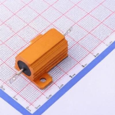 China Durable Milliohm HoRX-30W-500mR-5% Aluminum Shell Resistor with Molded Structure and Heat Dissipation for sale