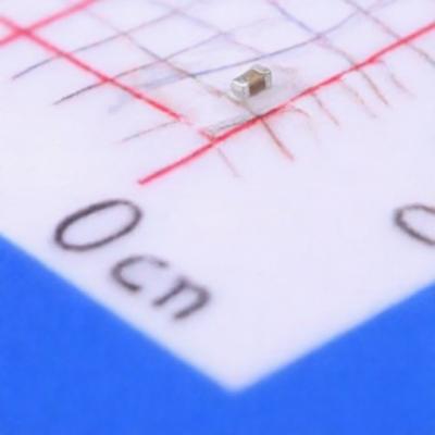 China Chip multilayer ceramic capacitors muRata GRM033R71A103KA01D 0201 size 10000pF nominal capacitance 10 volt DC rating for sale