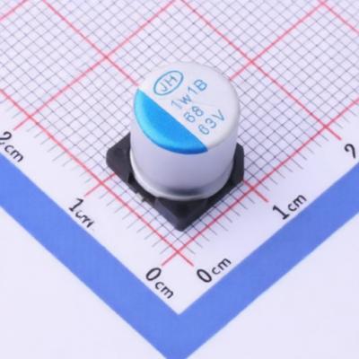 China Conductive Polymer Hybrid Aluminum Electrolytic Capacitors Nantong Jianghai Capacitor PHV1JVB680MC10FVTSWP Series for sale