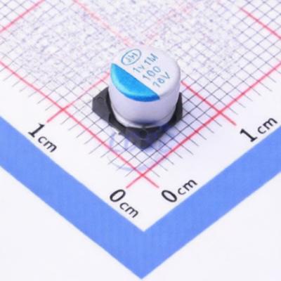 China Aluminium Electrolytic Capacitor 16 Volt 100 Farad Nantong Jianghai Capacitor PCV1CVM101MF60FVTSWP HVM for sale