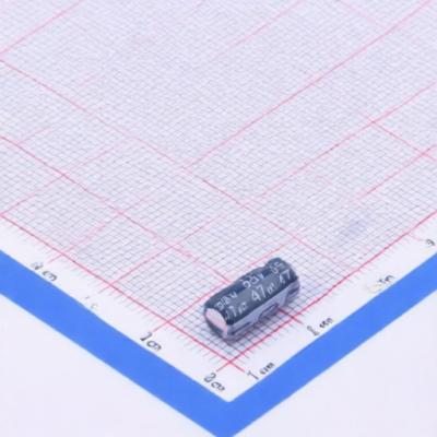 China Nantong Jianghai Capacitor ECR1VLY470MLL050011 6.3 volt 47 microfarad capacitor from CD284L LY series for sale