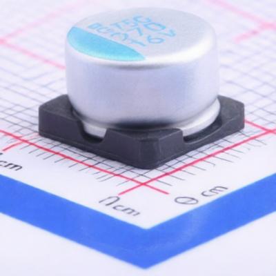 China Conductive Polymer Aluminum Capacitor NCC APXG160ARA271MH70G Surface Mount Type with High Ripple Current and Low ESR for sale