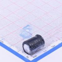 China aluminum electrolytic capacitor Nantong Jianghai Capacitor ECR1VLH221MLL100012 with wide temperature range for sale