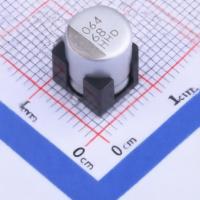China conductive polymer hybrid aluminum electrolytic capacitor NCC HHXD500GRA680MHA0G with rated voltage range for sale