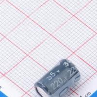 China Stable Electrolytic Capacitor Nantong Jianghai Capacitor ECR1VBK221MLL080011 for Power Supply Modules for sale