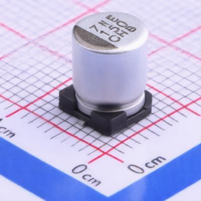 China surface mount conductive polymer hybrid aluminum electrolytic capacitors NCC HHXB160ARA151MF80G for industrial applications for sale