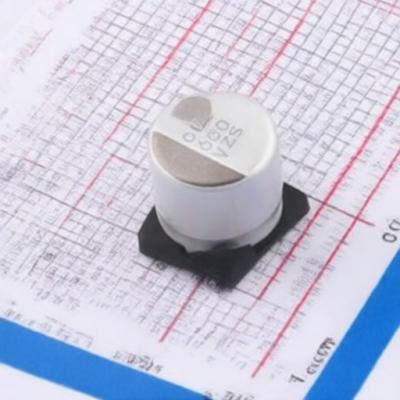 China Durable SMD Aluminum Electrolytic Capacitors NCC EMZS350ARA681MJA0G with Anti Vibration Base Feature for sale