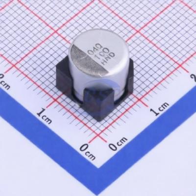 China Surface Mount Capacitor NCC HHXD500GRA101MJA0G with Conductive Polymer Hybrid Aluminum Electrolytic Technology for sale