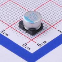 China Surface mount conductive polymer aluminum capacitor NCC APXK2R5ARA331MF46G with low impedance and RoHS2 compliance for sale