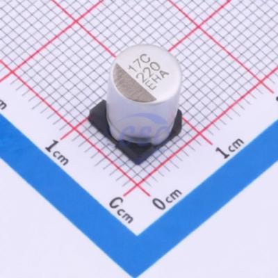 China Conductive Polymer Hybrid Aluminum Electrolytic Capacitors NCC HHXA250ARA221MHA0G for High Voltage Applications for sale