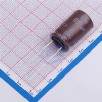 China Miniature Aluminum Electrolytic Capacitors KY Series NCC EKY-630ELL681ML25S Offering Extended Ripple Current Life for sale