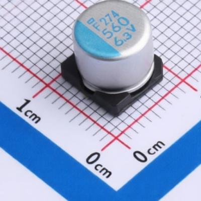 China Conductive Polymer Electrolyte Capacitors NCC APXF6R3ARA561MH80G for Performance in Electronic Devices for sale
