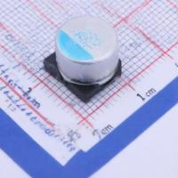 China conductive polymer capacitors NCC APXG160ARA561MJ80G with RoHS2 compliance and halogen free features for sale