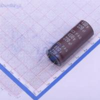 China Miniature Aluminum Electrolytic Capacitors NCC EPAG401ELL221MM45S Suitable for Compact Power Supply Designs for sale