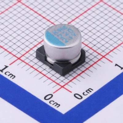 China Super low ESR surface mount capacitors NCC APXK2R5ARA221MF46G conductive polymer aluminum type with halogen free design for sale