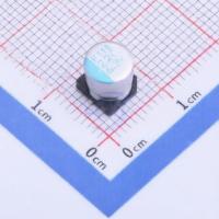 China Surface mount aluminum capacitor NCC APXF6R3ARA221MF61G conductive polymer solid type with RoHS2 compliance for sale