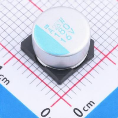 China Surface mount conductive polymer aluminum solid capacitor NCC APXA160ARA181MJ80G with low ESR and high heat resistance for sale