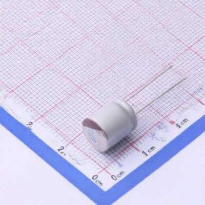 China Long Life Conductive Polymer Aluminum Solid Capacitors NCC APSF160ELL471MJB5S Rated Voltage Range 2 to 16Vdc for sale