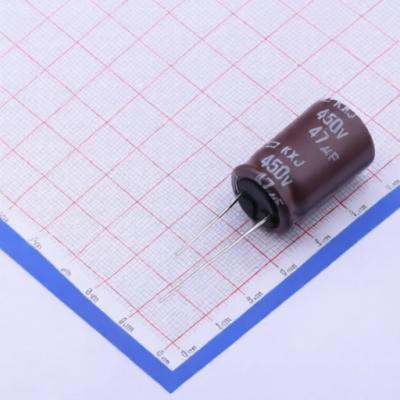 China capacitor rated 160 to 500Vdc NCC EKXJ451ELL470ML25S with endurance up to 12000 hours at 105 degrees for sale