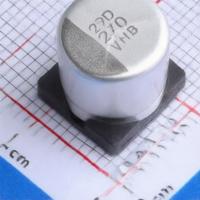 China High Reliability Surface Mount Capacitors NCC HHXB350ARA271MJA0G with Hybrid Electrolyte and RoHS2 Compliance for sale