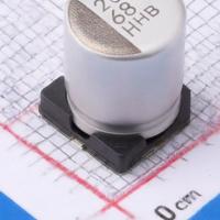 China conductive polymer hybrid aluminum electrolytic capacitors NCC HHXB500ARA680MHA0G with AEC Q200 compliance for sale