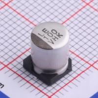 China Surface Mount High Temperature 125 Rated Aluminum Electrolytic Capacitor NCC EMHK350ARA101MF80G CAR with Low ESR for sale