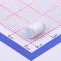 China Long Endurance Conductive Polymer Aluminum Solid Capacitors NCC APSE6R3EC3561MF08S with Rated Voltage 2.5 to 6.3Vdc for sale