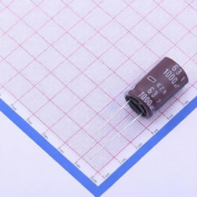 China Miniature Aluminum Electrolytic Capacitors NCC EKZN630ELL102ML25S with Performance and Long Lifespan for sale