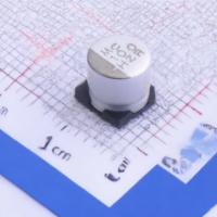 China Low ESR Surface Mount Aluminum Electrolytic Capacitors with solvent resistant design NCC EMZR500ARA101MF80G for sale