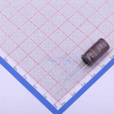 China High Ripple Current Low Impedance Capacitor NCC EKYB800ELL181MJ20S Aluminum Electrolytic 105 Degree for sale