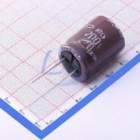 China High ripple current miniature aluminum electrolytic capacitor NCC EKXG201ELL221MM25S with 8000 to 10000 hours life at 105C for sale