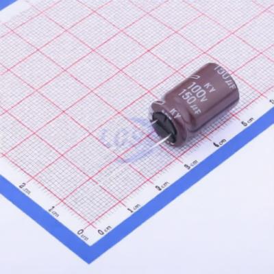 China Durable industrial capacitor NCC EKY-101ELL151MK20S suitable for electronic circuit applications for sale