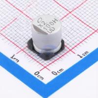 China Low Impedance Aluminum Electrolytic Capacitors Nichicon UUD1H101MNL1GS RoHS Compliant Surface Mount for sale