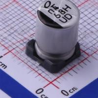 China Chip Type Low Impedance Aluminum Electrolytic Capacitor Nichicon UUD1H680MNL1GS Surface Mount RoHS Compliant for sale
