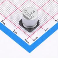 China 135 Aluminum Electrolytic Capacitors Surface Mount Chip Type Nichicon UUD1H221MNL1GS Low Impedance for sale