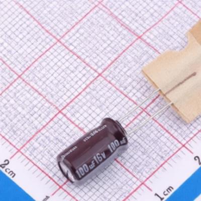 China Low Impedance Miniature Sized Aluminum Electrolytic Capacitors Nichicon UPW1C101MED1TD Designed for Power Supply for sale