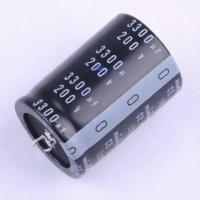 China Snap In Terminal Aluminum Electrolytic Capacitor Nichicon LLG2D332MELC50 With Low Tangent Loss Angle for sale