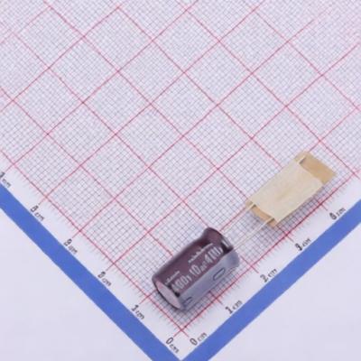 China Miniature Sized Nichicon UCY2G100MPD1TD Aluminum Electrolytic Capacitor Long Life High Ripple Current for sale