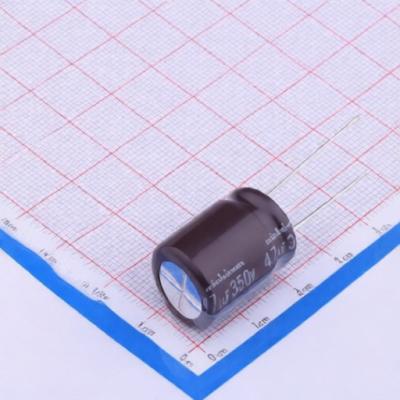 China Miniature Aluminum Electrolytic Capacitors Nichicon UCS2V470MHD Pb Free Leadwire PET Sleeve Material for sale