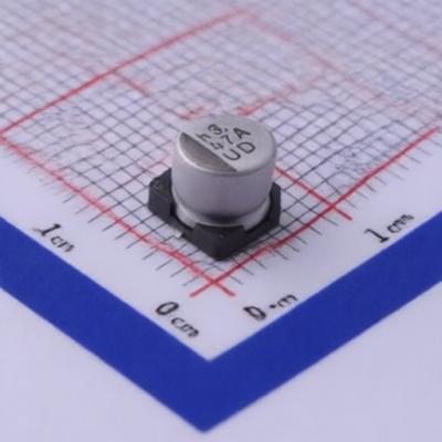 China Chip Type Low Impedance Aluminum Electrolytic Capacitor Nichicon UUD1A470MCL1GS Surface Mount with RoHS Compliance for sale