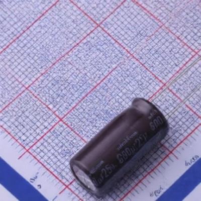 China Miniature Sized Low Impedance Aluminum Electrolytic Capacitors Nichicon UPW1E681MPD Radial Lead Type for sale