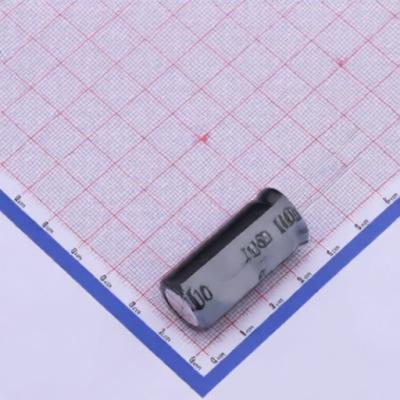 China Miniature Aluminum Electrolytic Capacitors Nichicon UHE1J102MHD High Reliability 4000 To 10000 Hours for sale