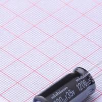 China performance aluminum electrolytic capacitors Nichicon UHV1V122MHD series with certification RCJ 03 23C from Japan for sale