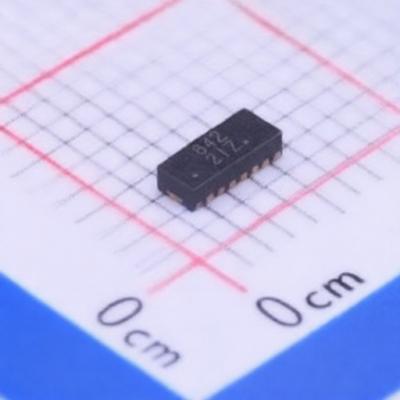 China EMI filter array onsemi NUF8402MNT4G with 18 kV IEC6100042 level 4 ESD protection contact discharge for sale