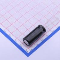 China Miniature Sized Aluminum Electrolytic Capacitors Nichicon UHW1V182MHD with White Letter Marking on Black Sleeve for sale