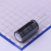 China High reliability radial lead aluminum electrolytic capacitor Nichicon UVZ1V472MHD for wide temperature range for sale