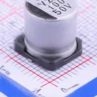 China RoHS compliant Nichicon UUX1H101MNL1GS capacitor designed under 2011 65 EU directive for electronics for sale